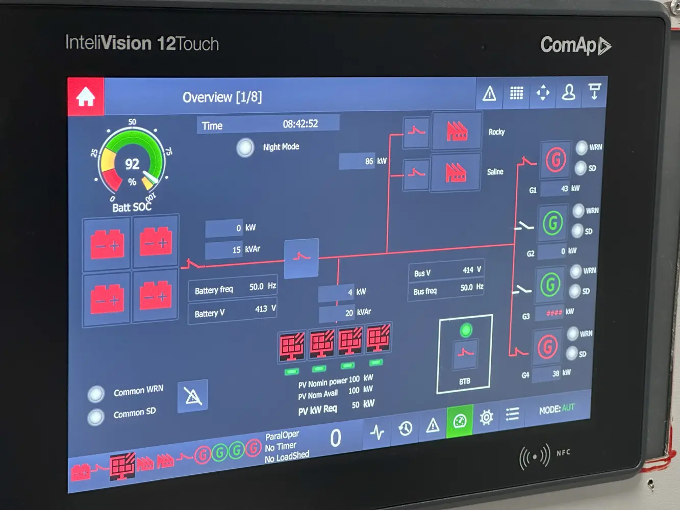 ComAp - Hybrid Power Generation Control for an Island